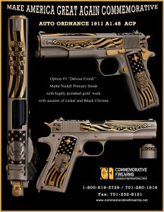 Make America Great Again Commemorative Pistol - Commemorative Firearms
